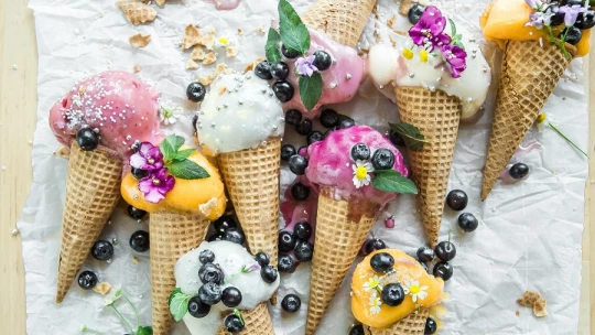 Marca De Helado La Primera Tienda Permanente De Sweet Cone Hui! ¡Tema